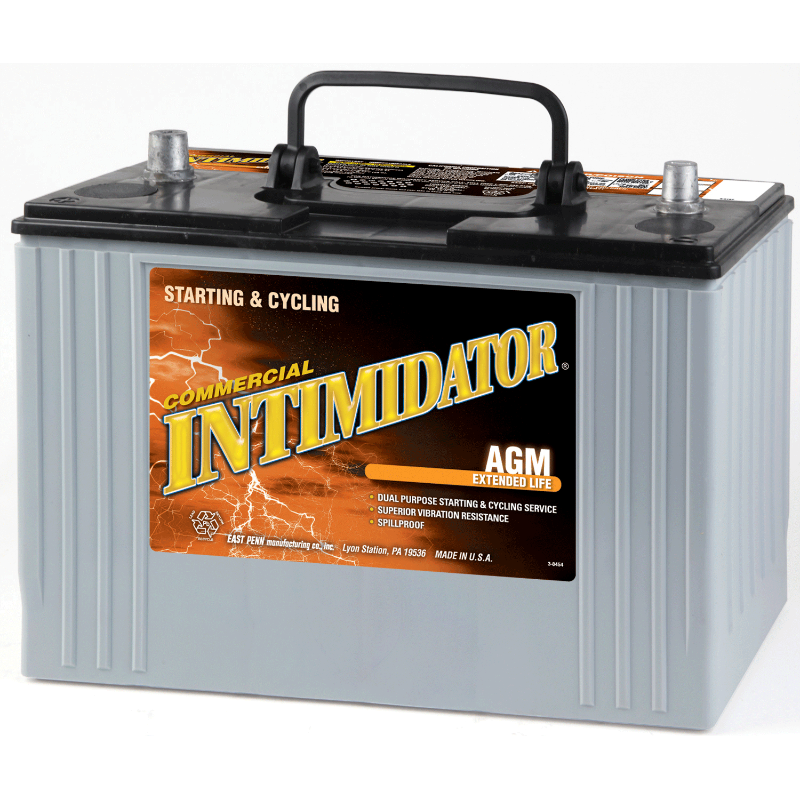 DEKA AGM INTIMIDATOR 12V 925CCA 190RC GRP 31 STARTING AND DEEP CYCLE M – The Battery hub