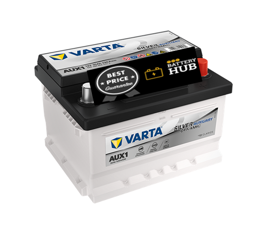 VARTA AUX1 SILVER AUXILIARY DYNAMIC-24 MONTH WARRANTY AUX SLI BATTERY. – The Battery hub