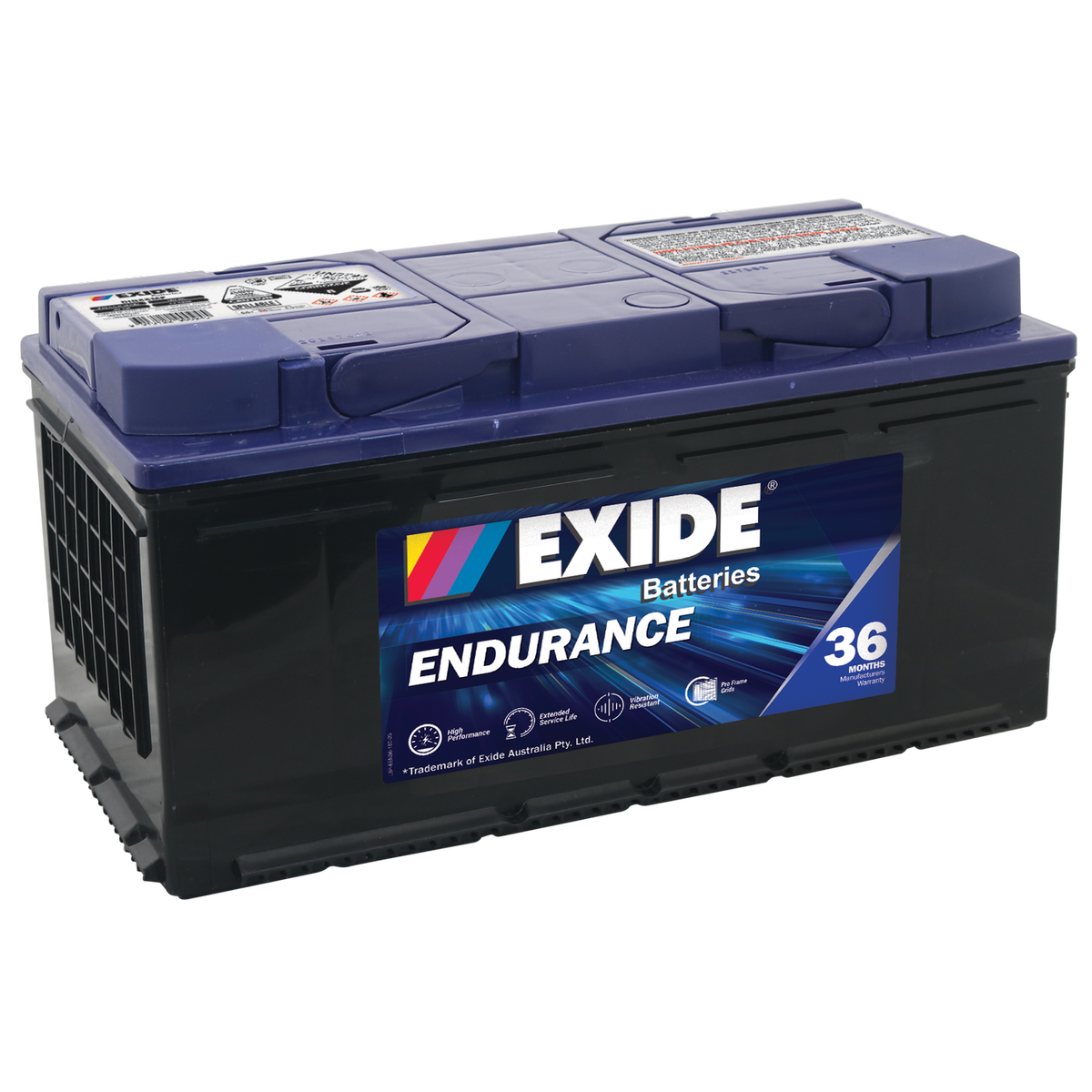 EXIDE ENDURANCE DIN88MF / DIN85L / SMF85L HEAVY DUTY 810 CCA 36 MONTH ...