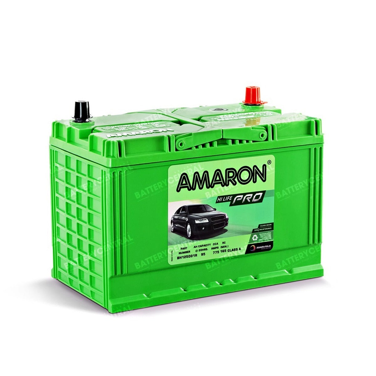 Amaron Pro Series MF Battery 125D31R / N70ZZMF / 95D31R 36 MONTHS WARR ...