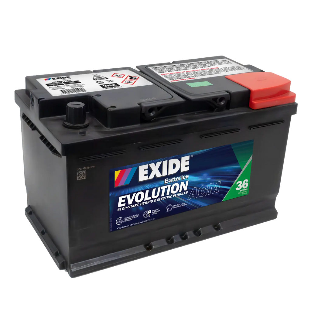 EXIDE SSAGM77EU / MF77HSS / LN4 / 580 901 080 / A0019828108 BATTERY 36 ...