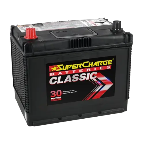 SUPERCHARGE SUPERCHARGE CLASSIC NS70 30 MONTH WARRANTY BATTERY. – The ...