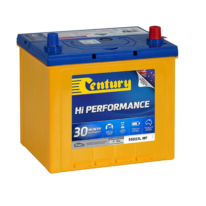 55D23L MF CENTURY - 30 Months Warranty – The Battery hub