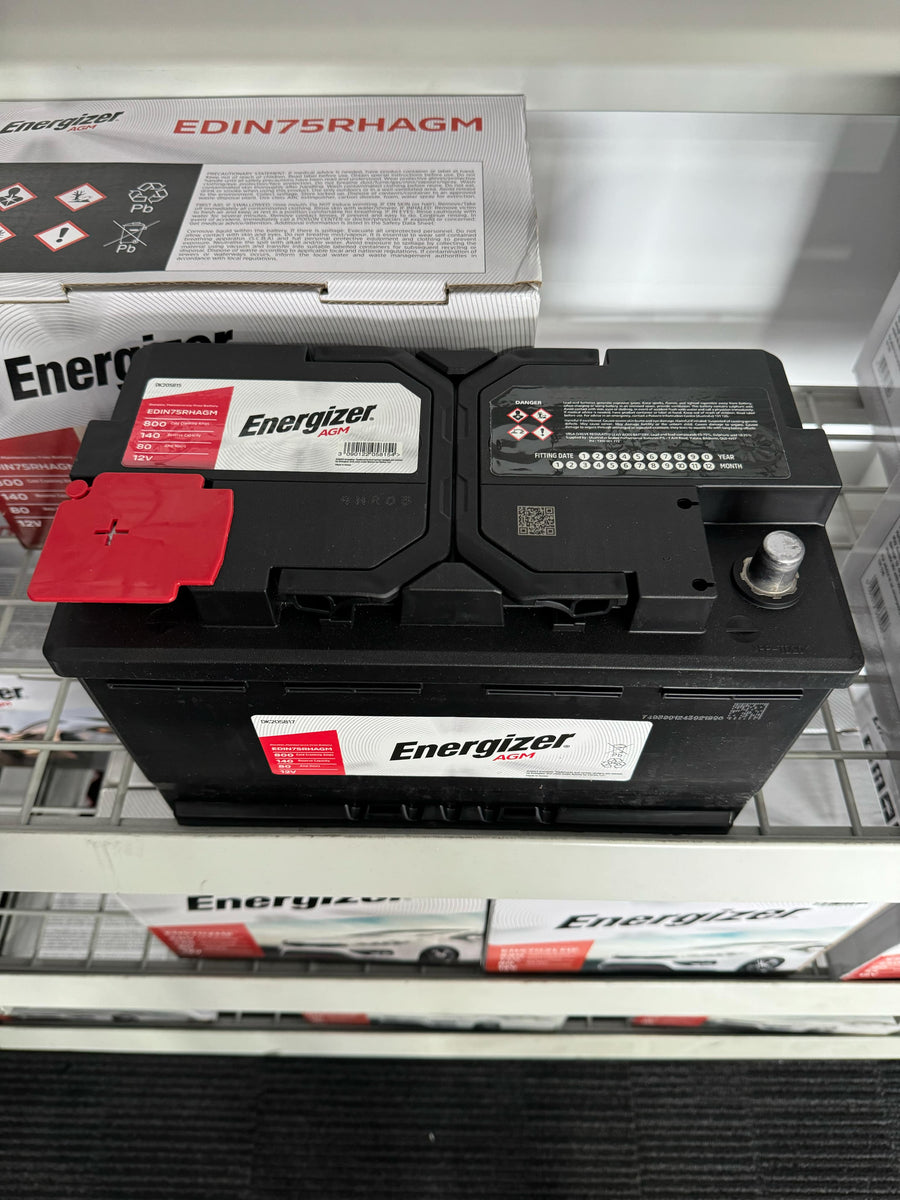 Energizer EDIN75RHAGM / DIN75RHAGM AGM 800 CCA HyundaI Staria Start St ...