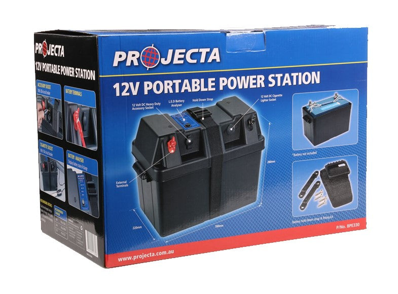 Portable Power Station Projecta Battery Box 12V - BPE330 – The Battery hub