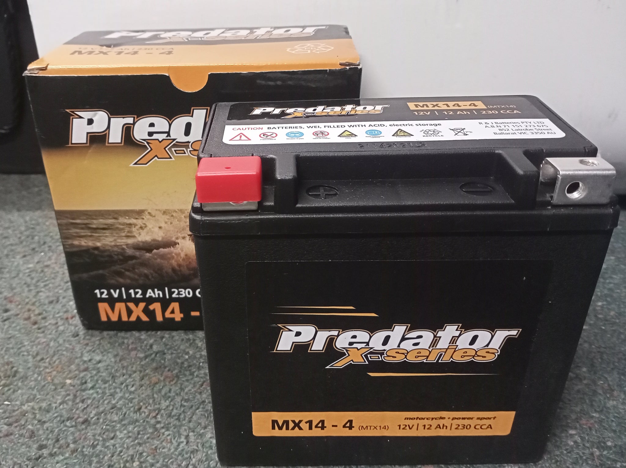 MERCEDES BENZ SECONDARY BACKUP AUXILIARY BATTERY MX14-4 / 2115410001 ...