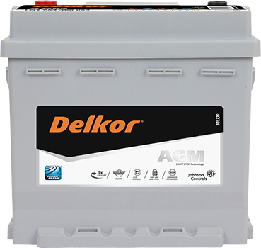 Delkor LN1 (DIN36H) / 554 400 053 Premium Automotive AGM 520CCA 3 YEAR ...