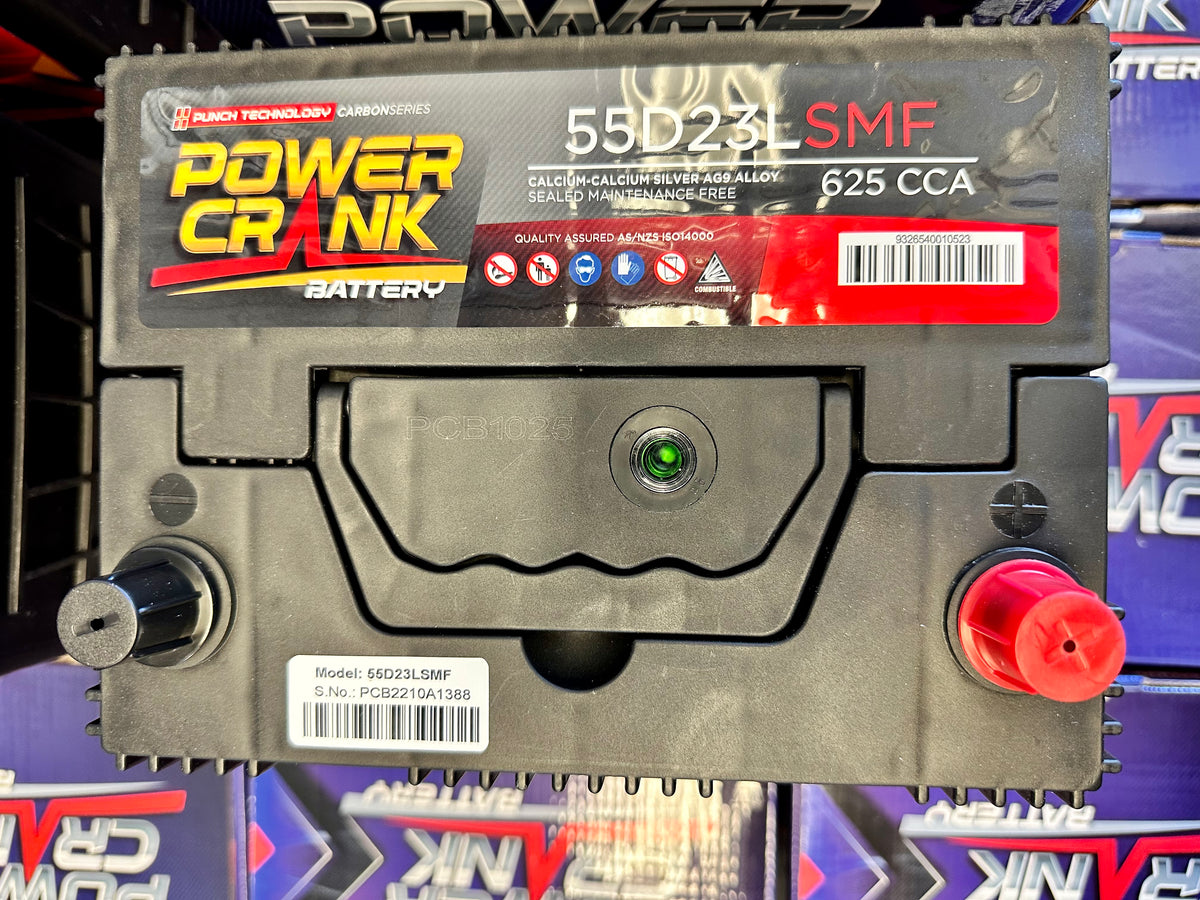 POWER CRANK 55D23LSMF / 70D23L / X55D23CMF / 55D23L MF PLATINUM RANGE ...